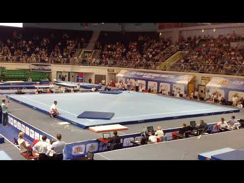 Dmitriy Lankin – triple back second pass – Gymnastics Coaching.com