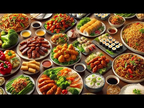 Top 10 Must Try American Asian Foods | Popular Asian Dishes In America!
