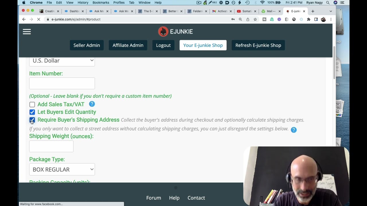 Ejunkie Tutorial: Sell Online In 3 Easy Steps