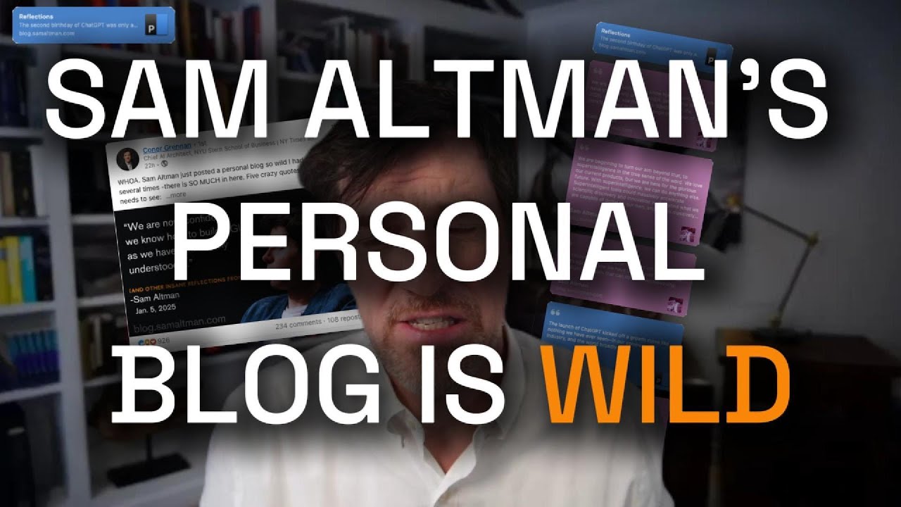 Sam Altman's Blog Reveals the Future of AI