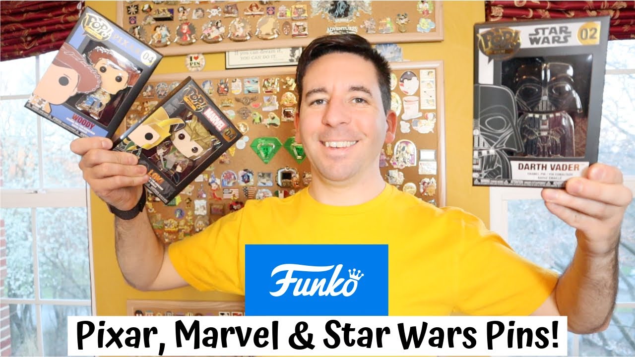 New Funko Pop! JUMBO Pixar, Marvel & Star Wars Pins!