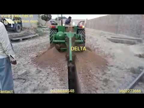 Trench Digger Machine - Trencher Machine Latest Price, Manufacturers ...