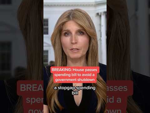 House passes spending bill to avoid a government shutdown