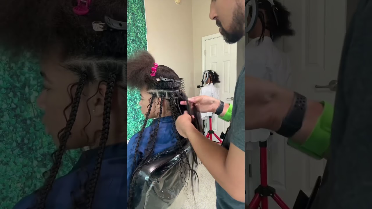 When you dad says “We got Boho Braids at the House” 👀💁🏽‍♂️