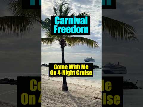 Carnival Freedom Cruise Review #cruise #carnivalcruise #cruiseship