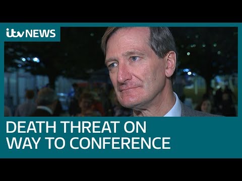 Dominic Grieve reveals he received death threat on way to Conservative Party Conference | ITV News