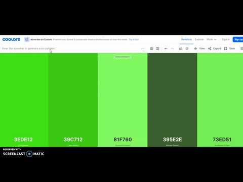 Color Palette Generator