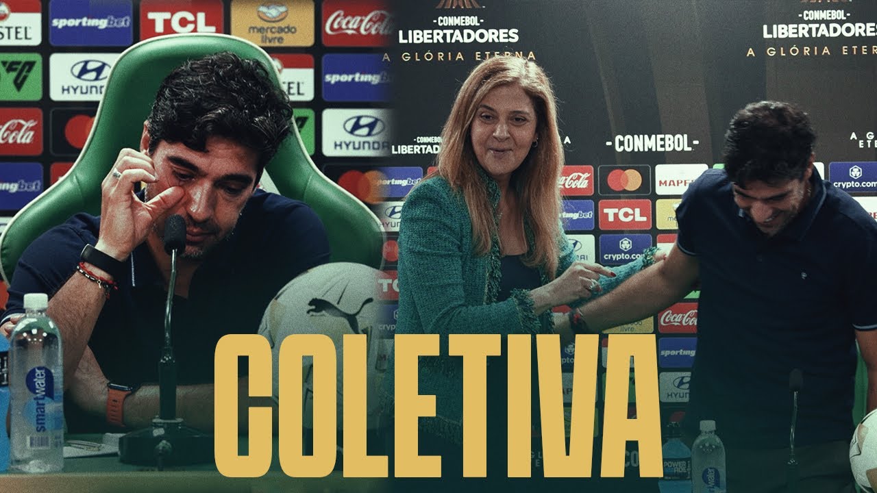Emotional press conference with Abel Ferreira, with Leila invading the pitch after historic comeb...