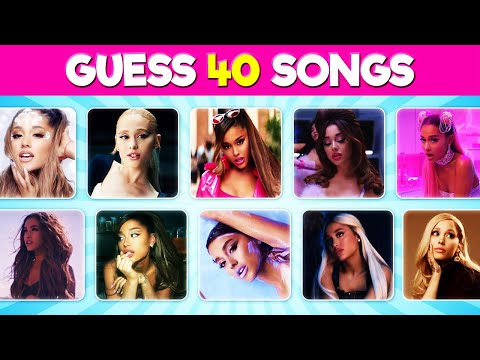 Guess the Ariana Grande Song Music Quiz