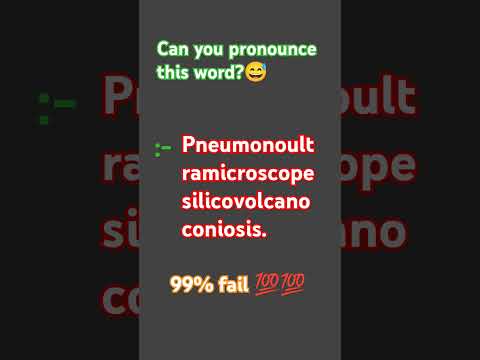 can you pronounce the dictionary largest word.