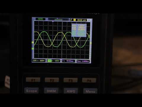 ESP32 SAPWM 3-phase 1024 LUT - SADDLE PWM
