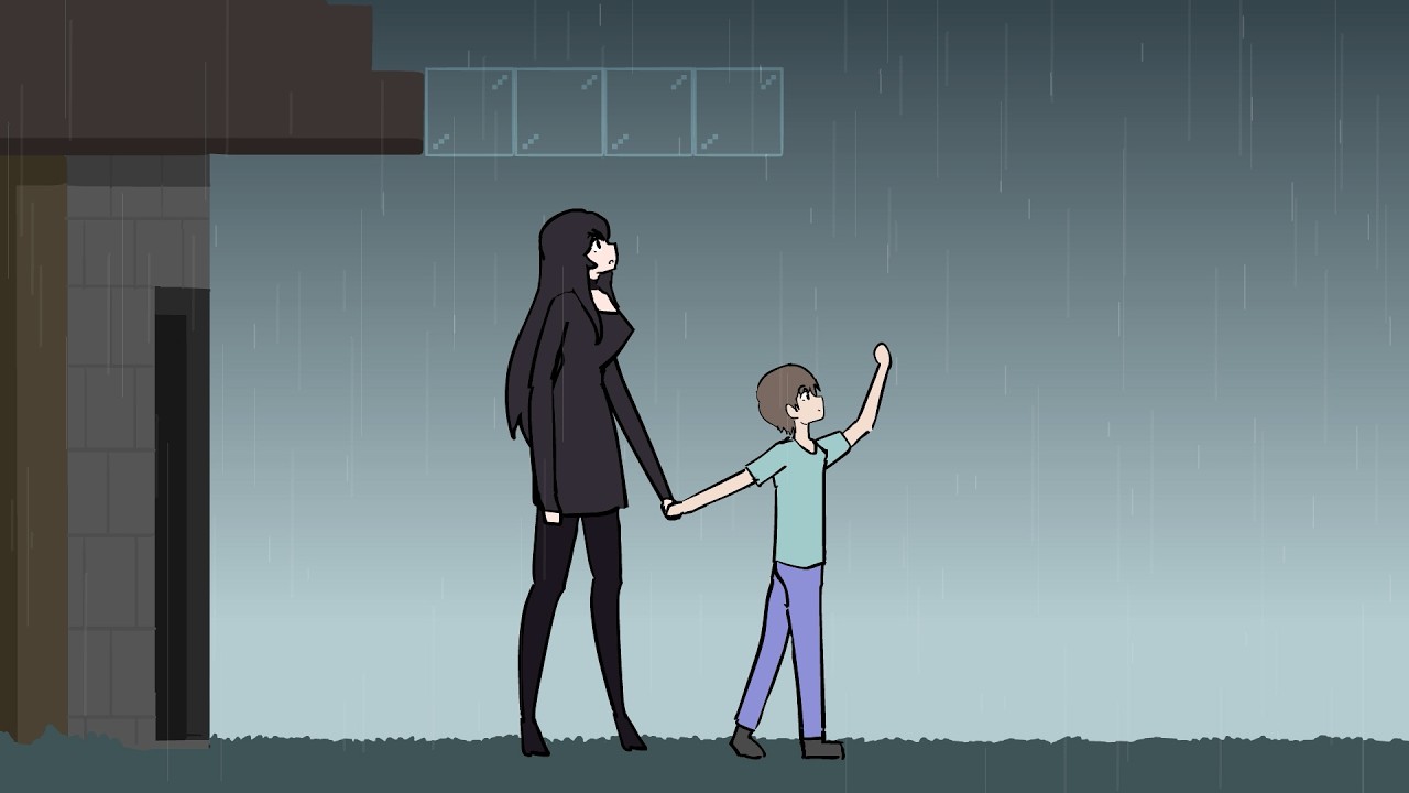Enderman & the rain | a Minecraft Animation