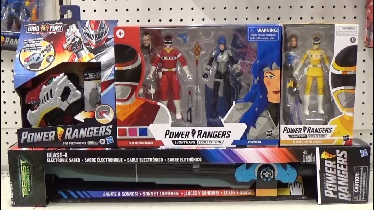 Power Rangers 33rd Toy Hunt - New Lightning Collection Figures, In Space Toys & More + Q&A