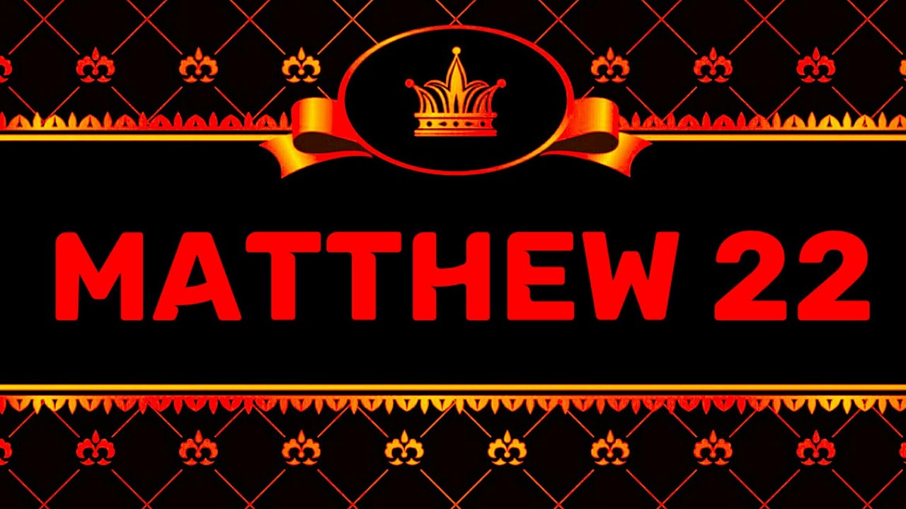 MATTHEW 22 (NIV) by Max McLean
