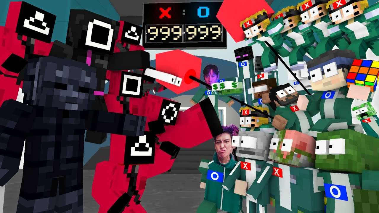 SQUID GAME COMPLETE 3 GAMES CHALLENGE - FULL SEASON - BeeSakai Animation