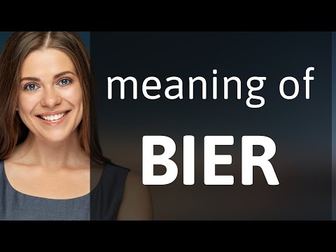 Bier • what is BIER definition