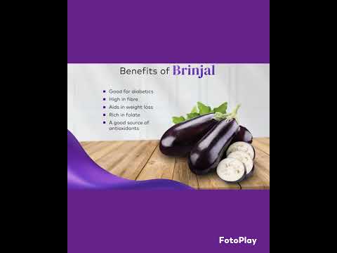 benefits of brinjal/eggplant