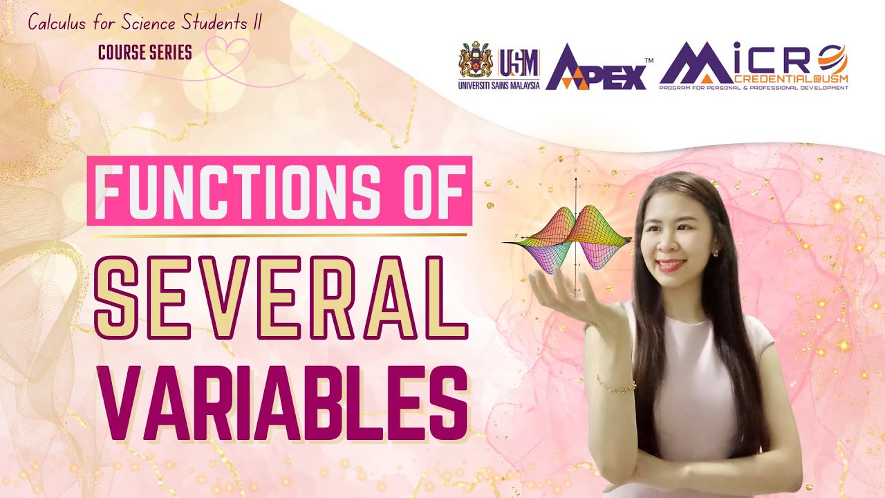 Functions of Several Variables | Learning for Life