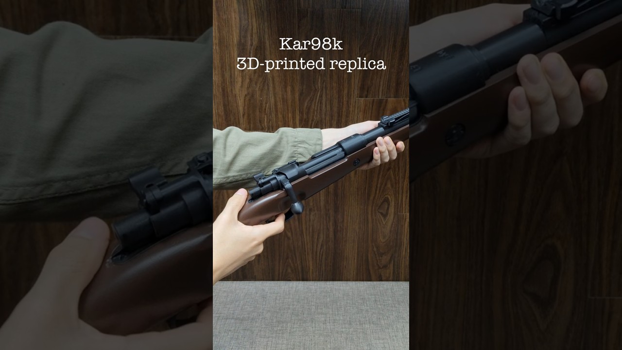 Kar98k replica  #3dprinted #replica #ww2