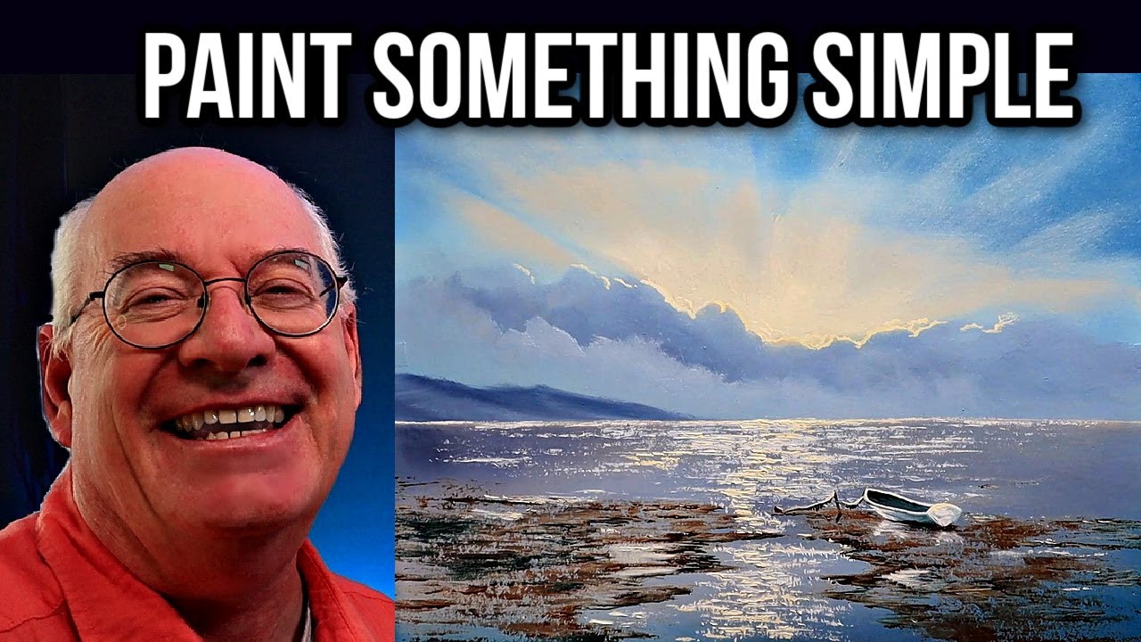 Bob Ross Oil Painting Tutorial For Beginners | Easy And Fun!