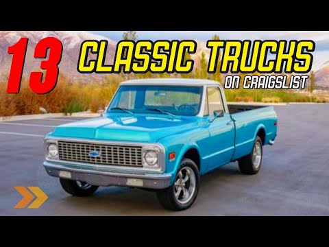 13 Classic Trucks for Sale by Owner – Hidden Craigslist Gems!