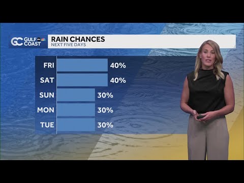 Forecast: Round of afternoon thunderstorms for Friday