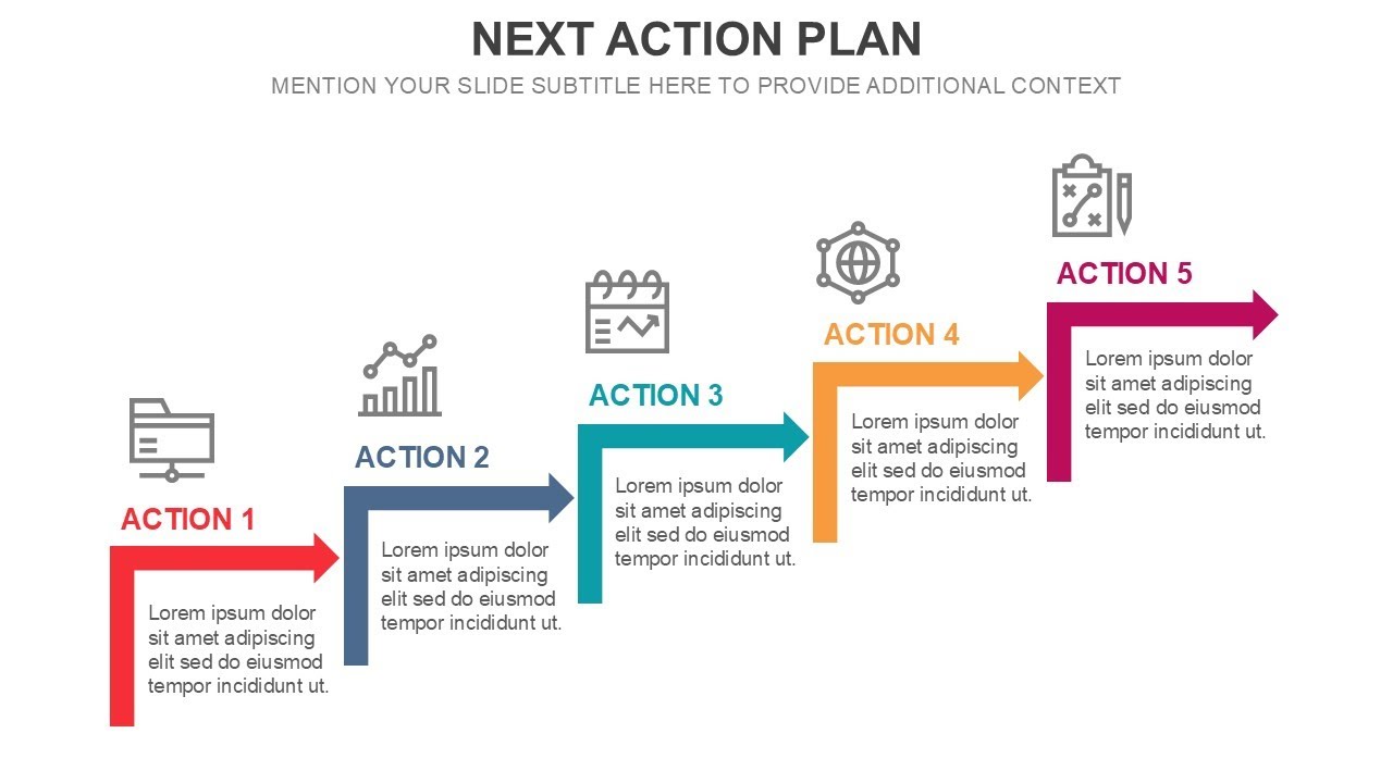 Next Action Plan Animated PowerPoint Slides