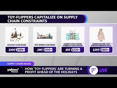 'Toy flippers' capitalize on supply chain crunch for popular consumer brands