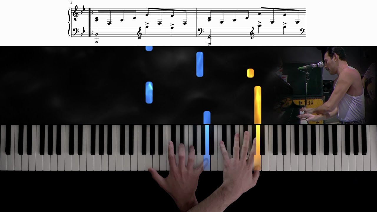 How to play BOHEMIAN RHAPSODY like Freddie Mercury!