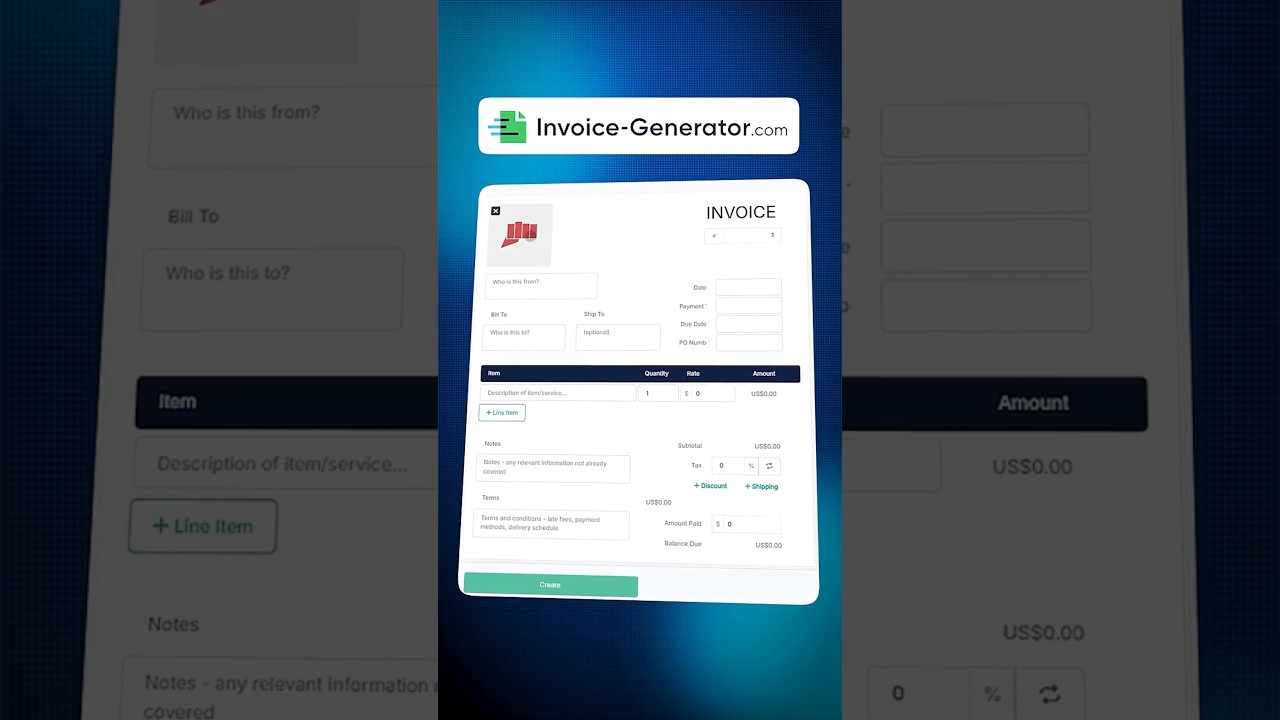 How to Create a Professional Invoice for Clients (FREE & Easy)