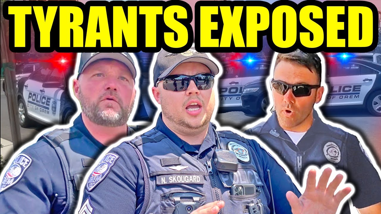 TYRANT COPS GET SENT PACKING - TRESPASS FAIL