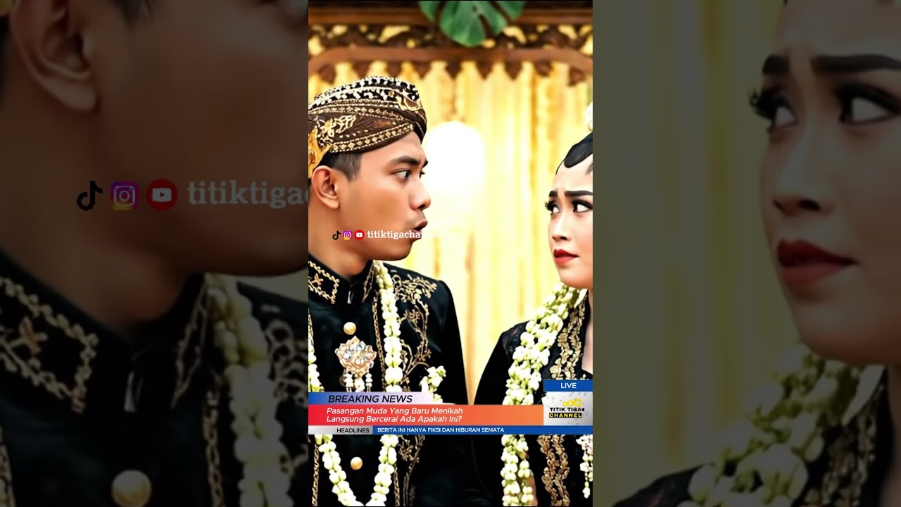 Viral! Pasangan Muda Baru Menikah Langsung Bercerai #PernikahanViral #CeritaViral #ViralTrending