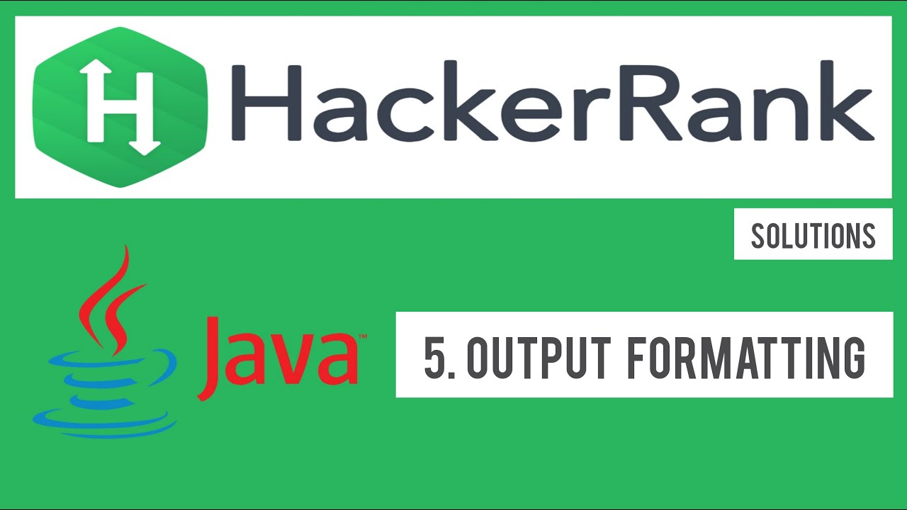 HackerRank Java | Output Formatting | Solution | Basic Coder