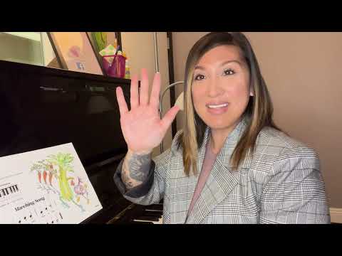 Marching Song (Page 9 of the Bastien Piano Basics - Primer A)