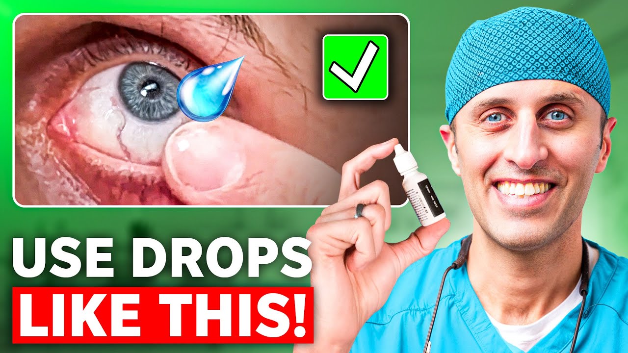 How to Apply Eye Drops like a Pro after Surgery