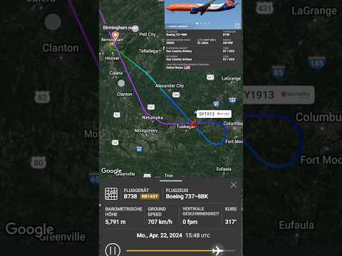 B738 Sun Country Airlines; with the emergency Code 7700 today / Call sign : SCX1913
