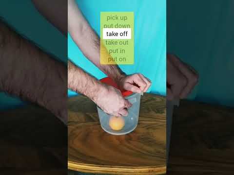 Basic English Words with Actions | Take out, Take in, Put in... | Learn English Vocabulary