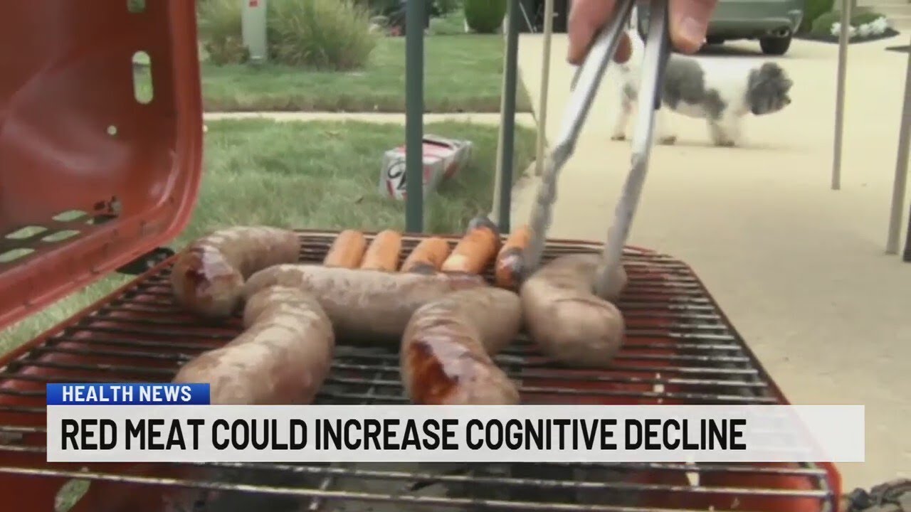 Red meat could increase cognitive decline