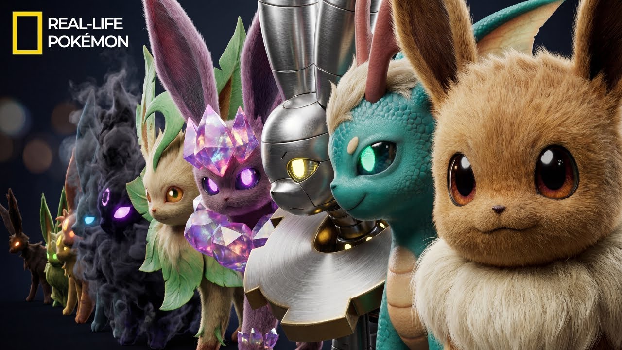 Real-Life Pokémon: Eevee | Paths of Evolution  🔥 Eeveelutions Stories
