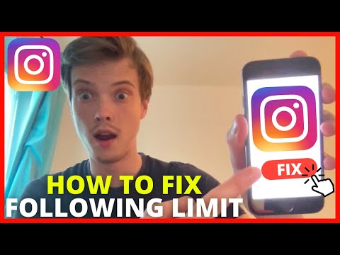 How To Fix Instagram Follow Limit
