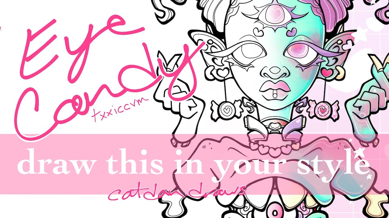 Txxiccvm DTIYS Eye Candy Monster Girl Speedpaint