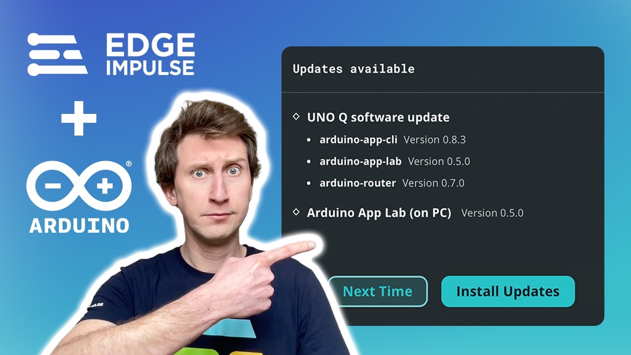 Edge Impulse with Arduino AppLab v0.5 - Get your Edge Impulse models up and running in 5 minutes!