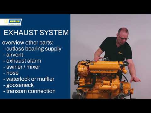 VETUS explains the wet exhaust system used on boats: often hidden but crucial for your safety