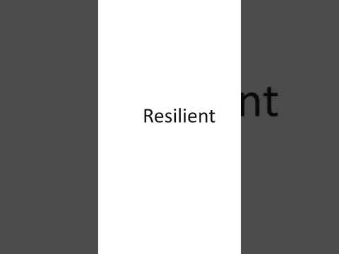 Resilient meaning in Tamil