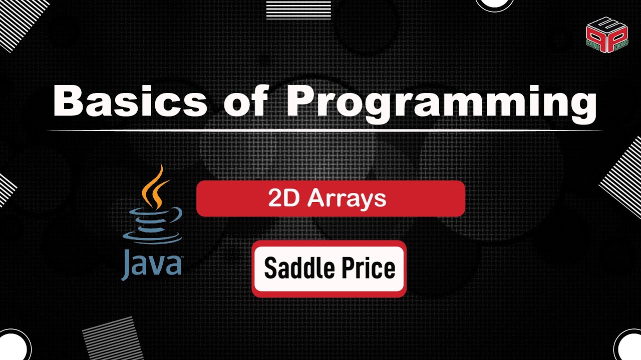 Search in a 2D sorted array | 2D Arrays | In English | Java | Video_10