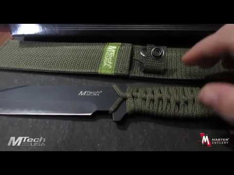 MTech USA MT 528 Tactical Fixed Blade Product Video