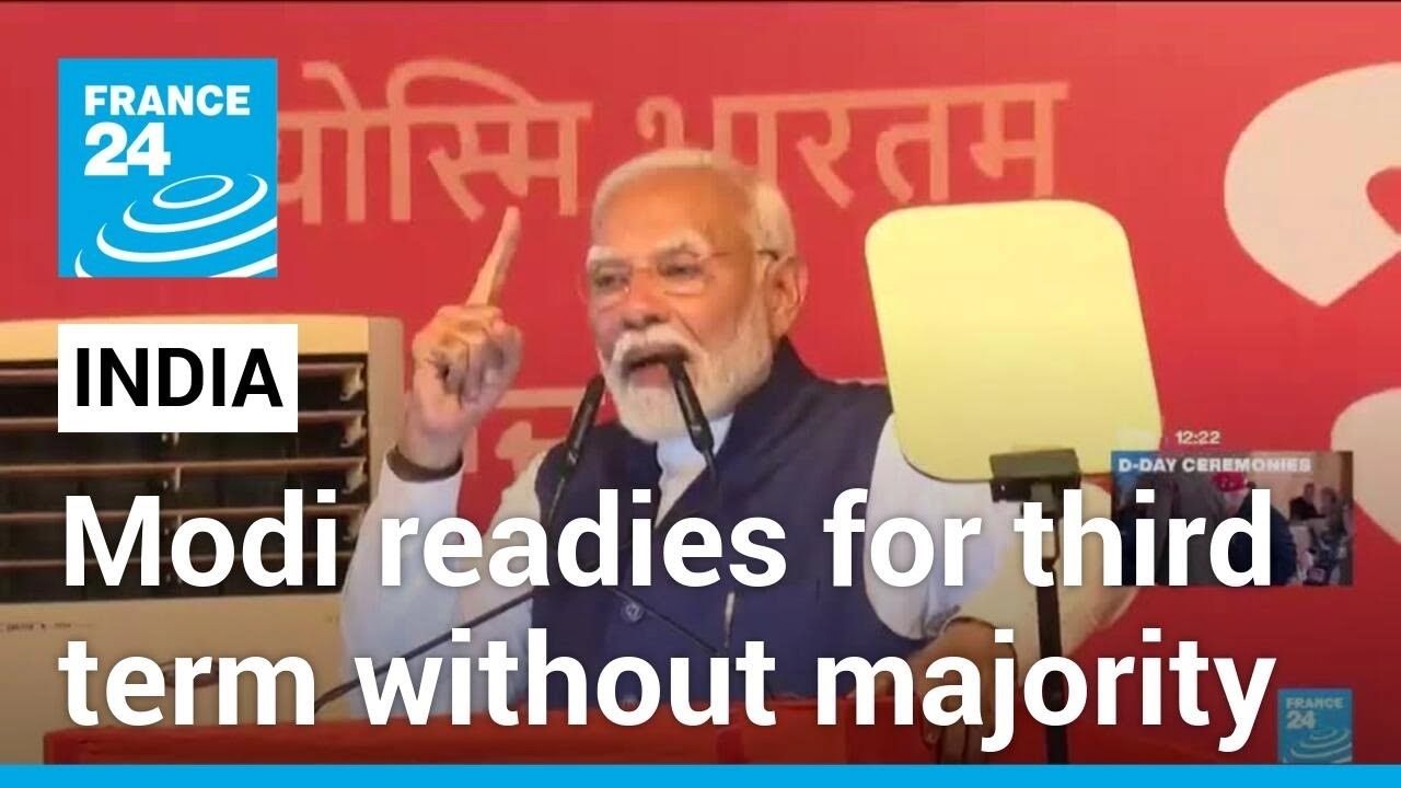 India's Modi readies for third term without BJP majority • FRANCE 24 English