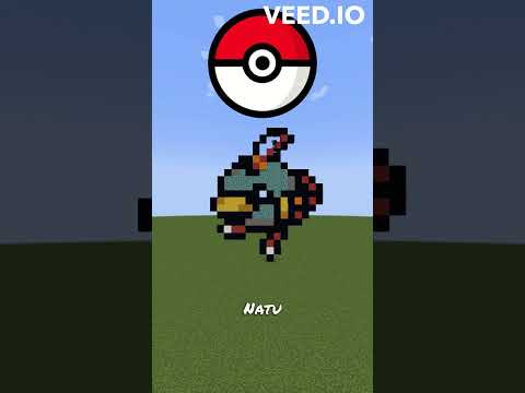 Natu Satisfying Pixel Art (177)! #shorts