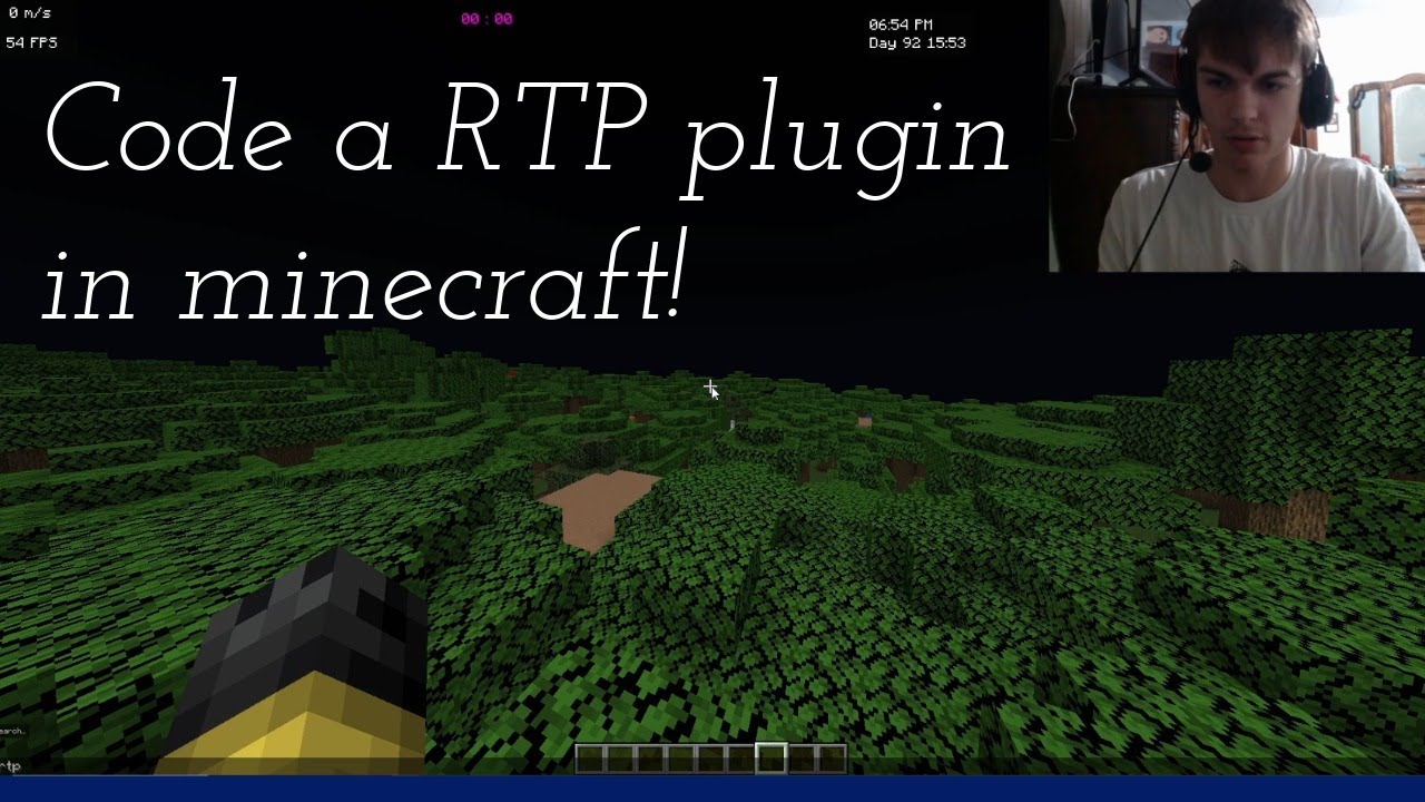 Easy /RTP Command in Minecraft – Plugin Tutorial for Beginners #minecraft #coding #java