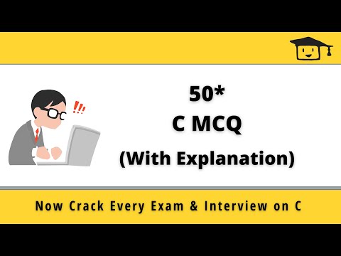 C MCQ Questions & Answers